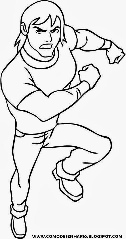 Ben 10 Kevin 11 Coloring Pages Coloring Pages