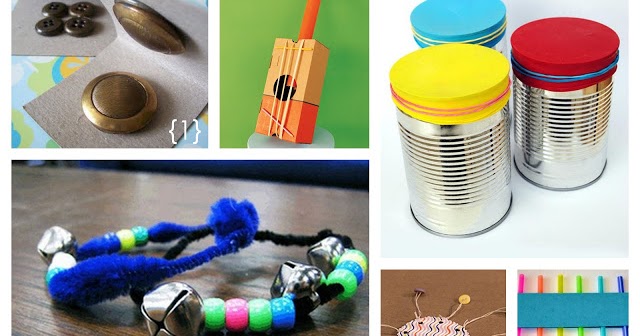 Instrumentos musicales con material reciclado | Construccion y ...