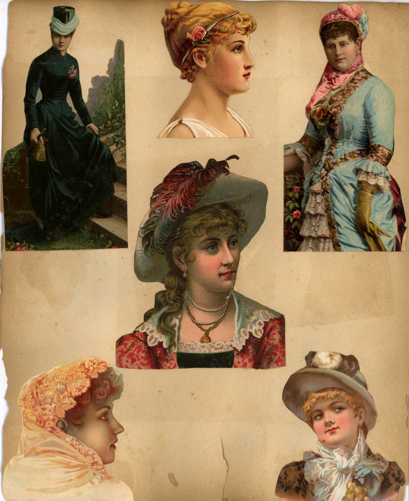 Yesterday’s Papers: Lithographed Trade Cards. A Victorian Scrapbook ...