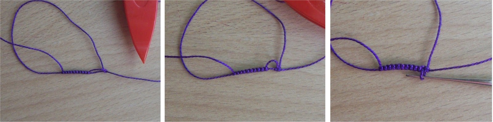 Daniela Mendola: Tatting: how to make an inverted picot - Chiacchierino ...