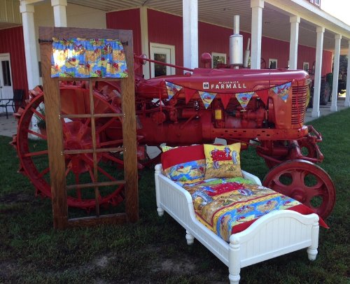 Tractor Theme Bedding for Kids From Baby's Crib to Toddler On Up