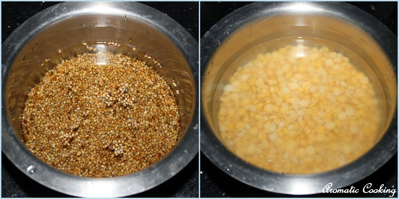 Aromatic Cooking: Kambu Adai, Bajra ( Pearl Millet ) Adai