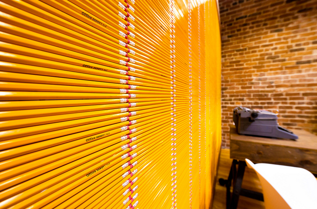 Wall Of Pencils - Lovely Little Things