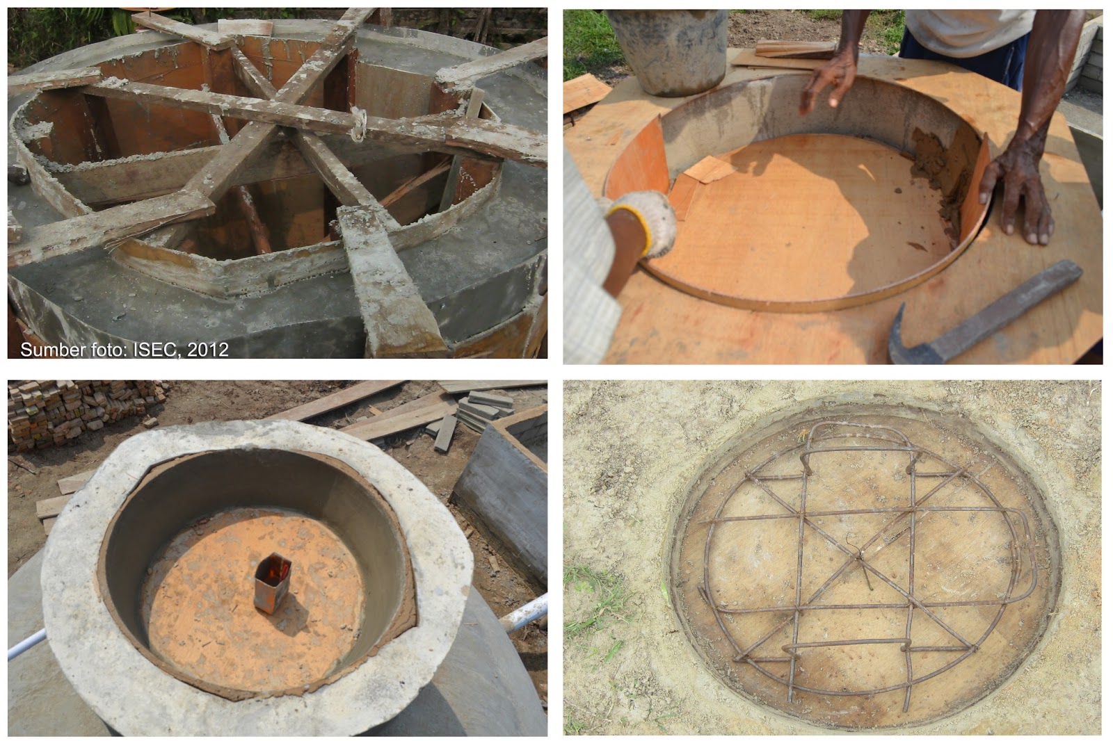 Miswadi Muhammad Hasyim: Pembangunan Reaktor Biogas Tipe Fixed Dome di ...