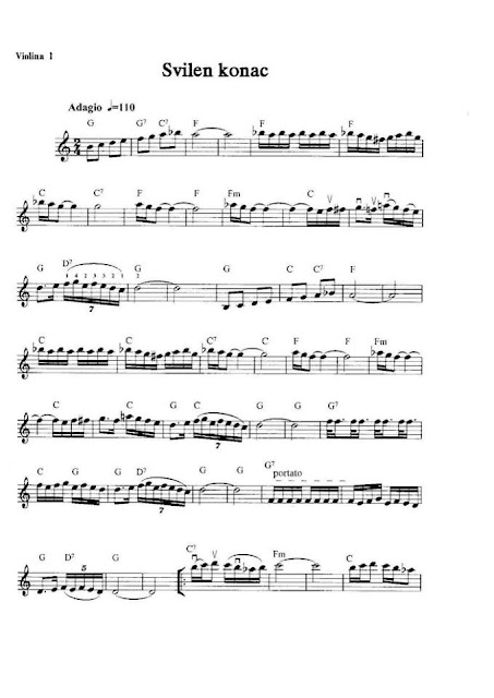 NOTE | DOMACE I STRANE: SVILEN KONAC AKORDI NOTE