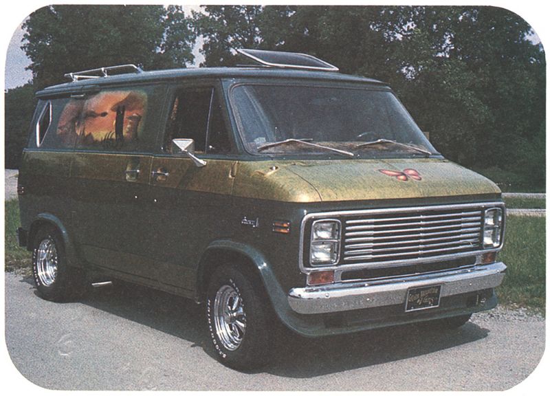 Rock ’n’ Roll on Wheels: 30 Photos of the Coolest Customized Vans of ...