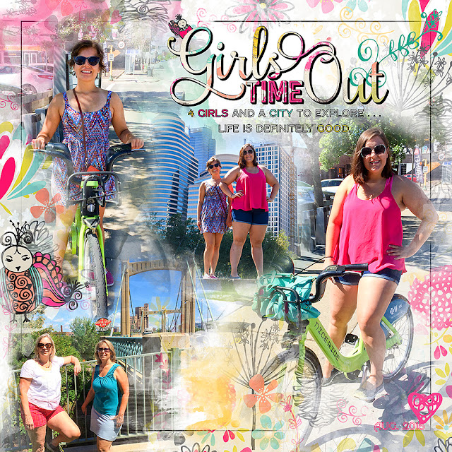 Barbara's Cre8ive Escape: Girls Time Out (Scrapaneers Champions)