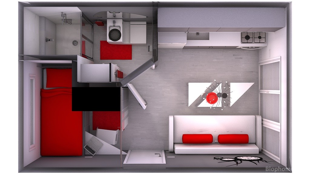 minipiso 15m2 (si quieres vivir solitariamente y sin lujos, este es tu ...