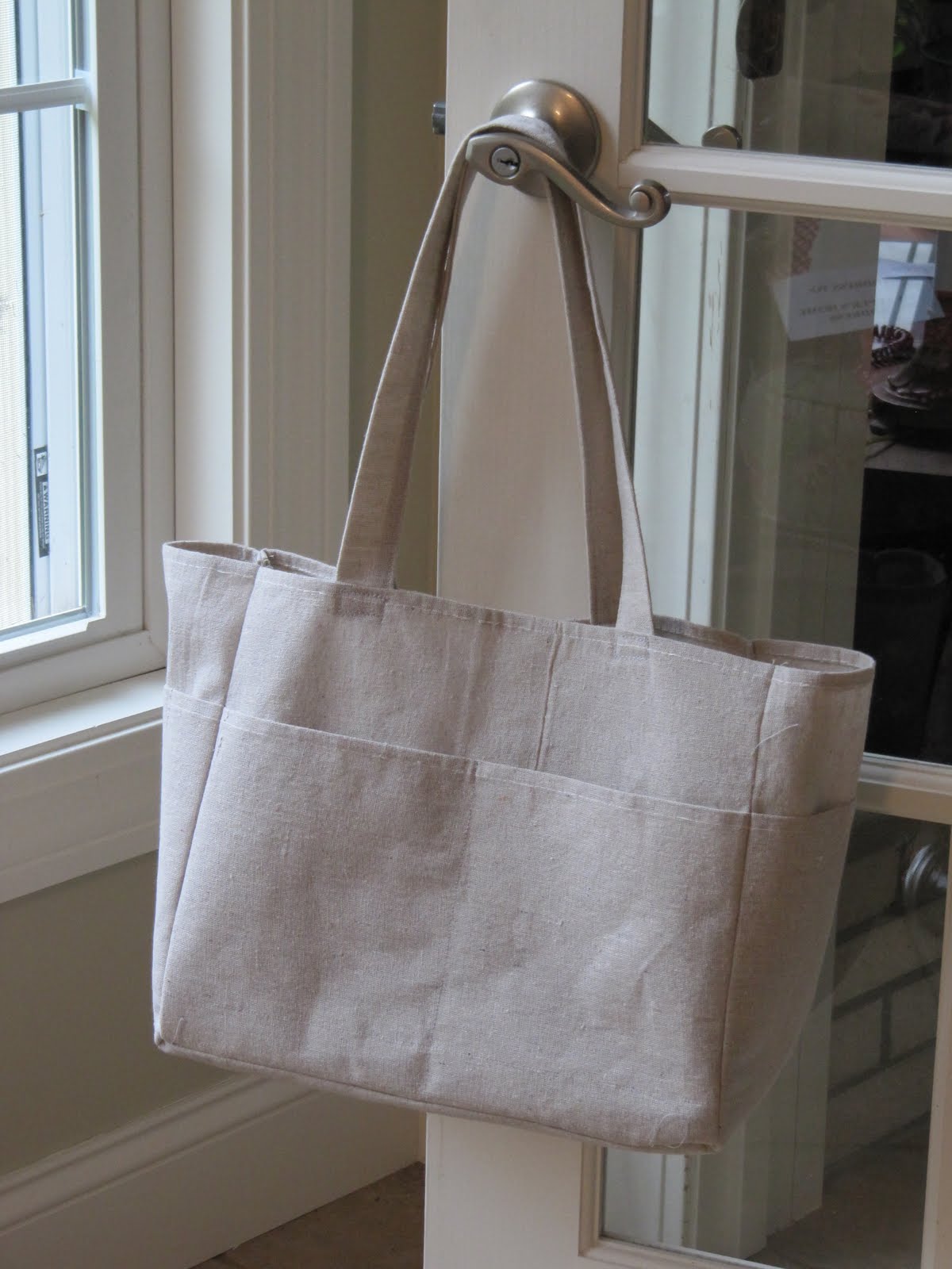 Sew Many Ways...: Tool Time Tuesday...Drop Cloth Purse