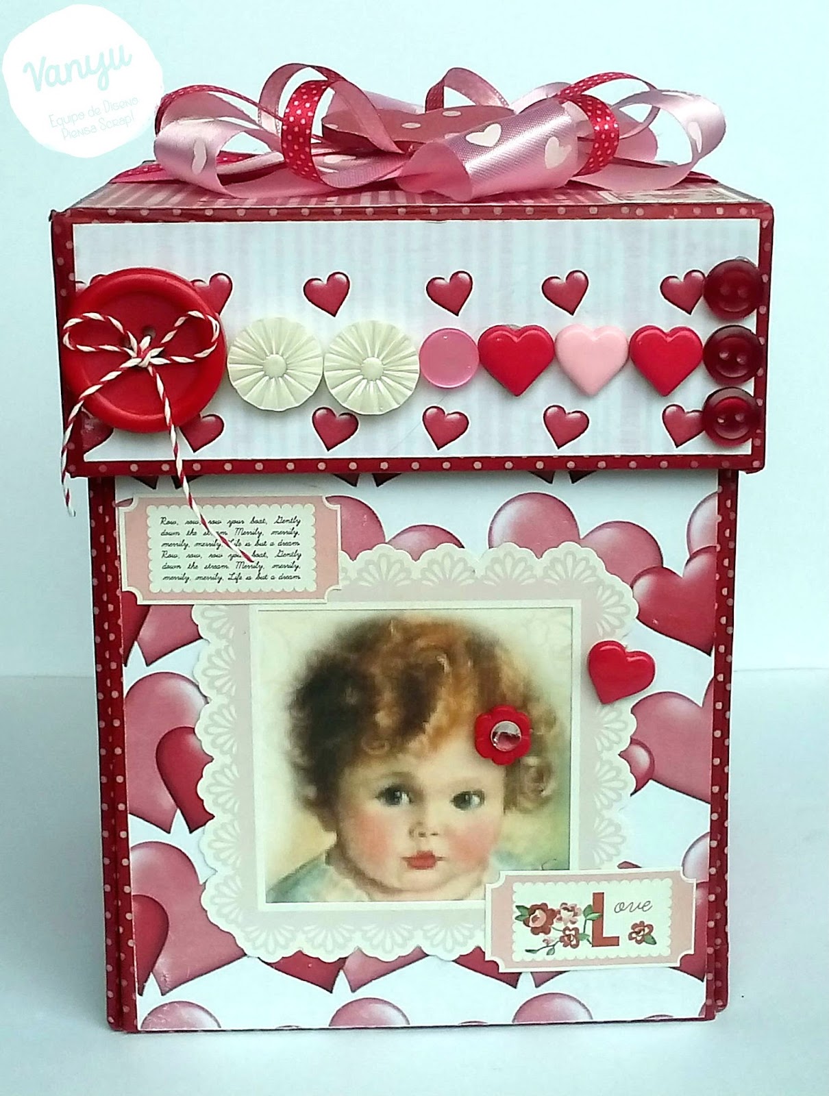 Piensa Scrap: RETO MAYO! Explosion Box Mini Álbum!!