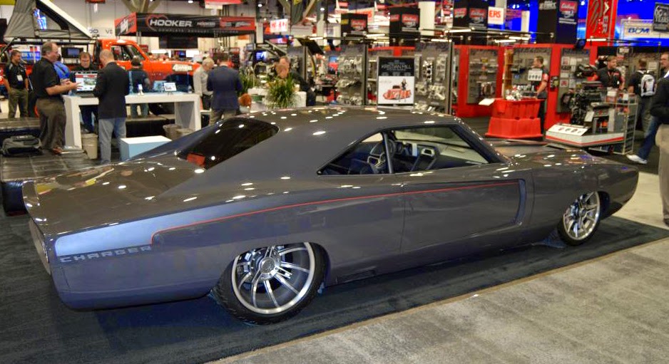 Just A Car Guy: the Rod Shop had a bunch of cars at SEMA, this Charger ...