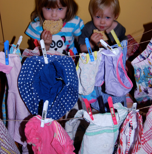 At home with Ali: Hanging out the washing
