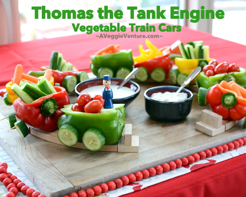 Thomas the Tank Engine Vegetable Trains ♥