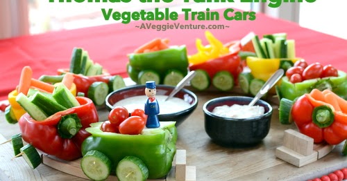 Thomas the Tank Engine Vegetable Trains ♥