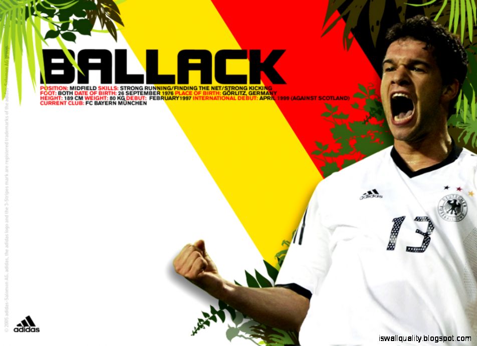 Michael Ballack Germany Wallpaper | Wallpapers Quality
