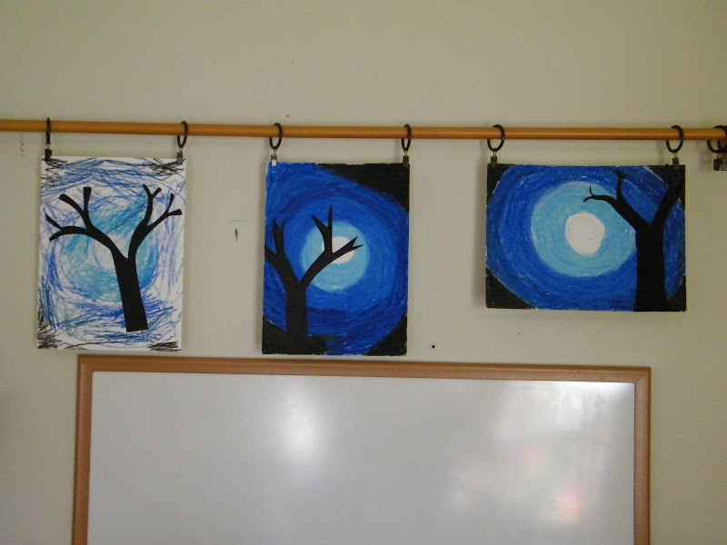 Eclectic Momma: Full Moon Art Project