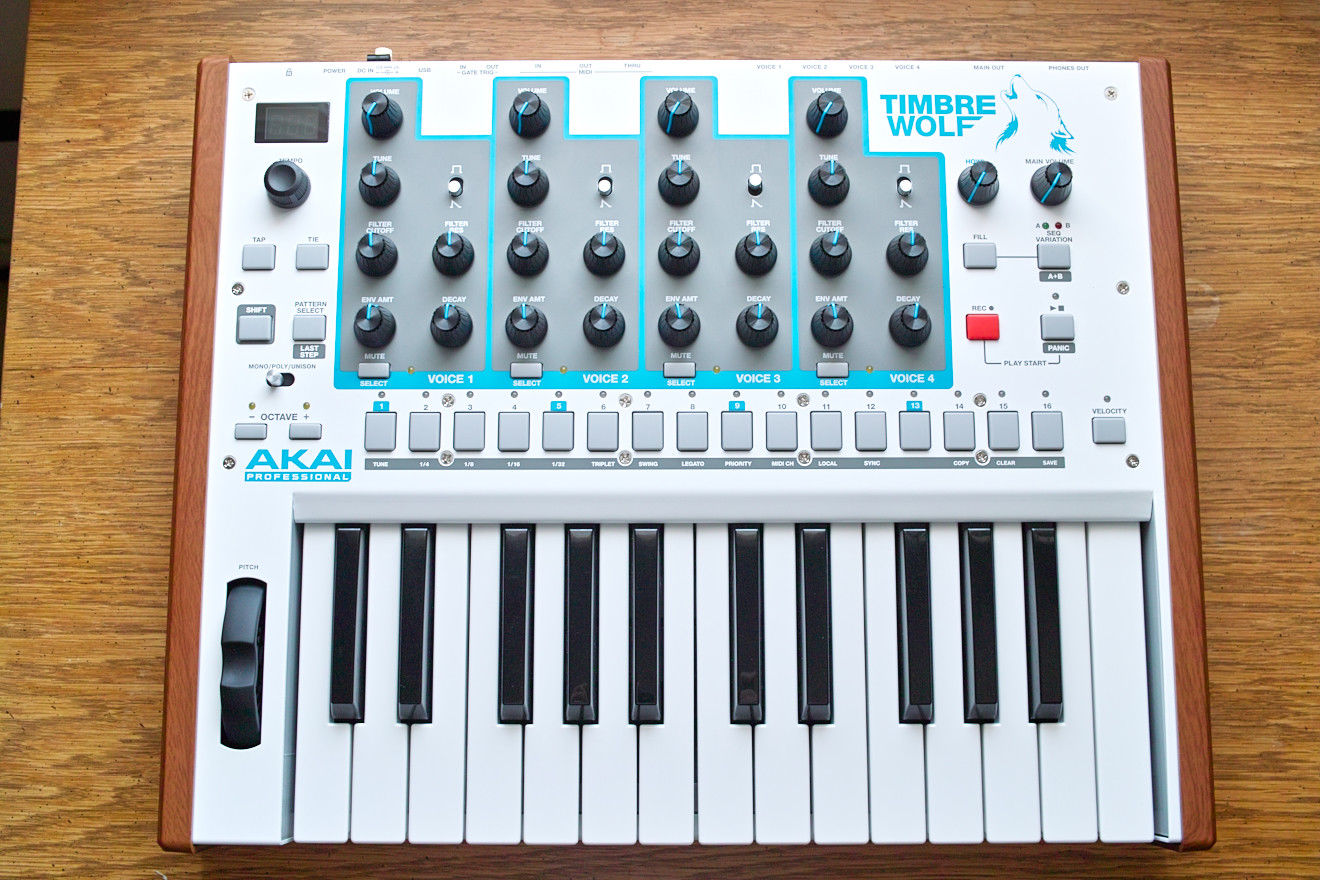 MATRIXSYNTH: Akai Professional Timbre Wolf Analog Synthesizer/Sequencer ...