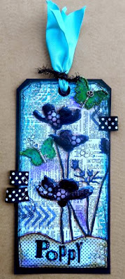 Eclectic Paperie: Poppy Tag