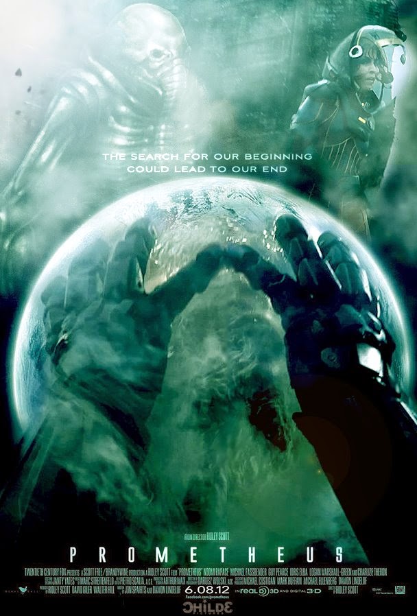 PROMETHEUS (2012) - POSTERS - PIPOCA 3D