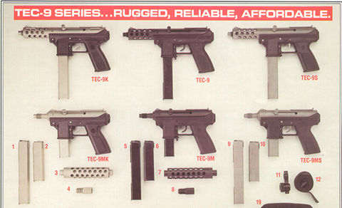 Pistola Intratec KG99 y TEC-9 | Armas de Fuego