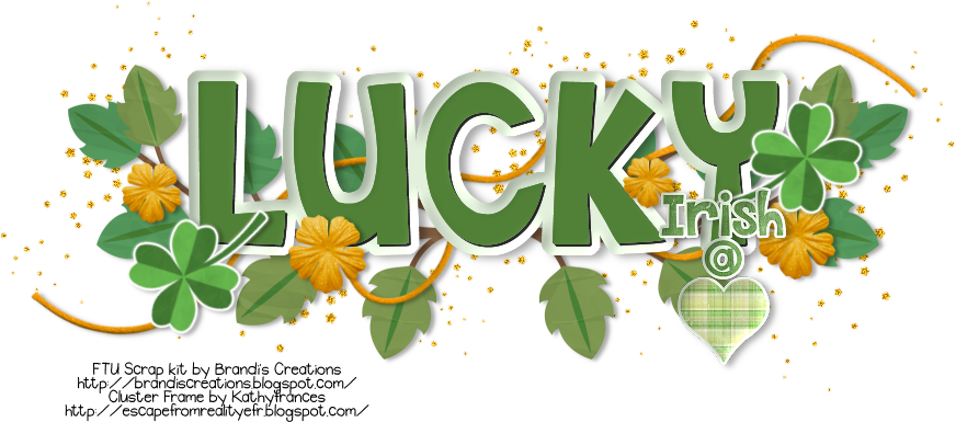 Escape From Reality Blog: FTU "Lucky" Cluster & Cluster Frames