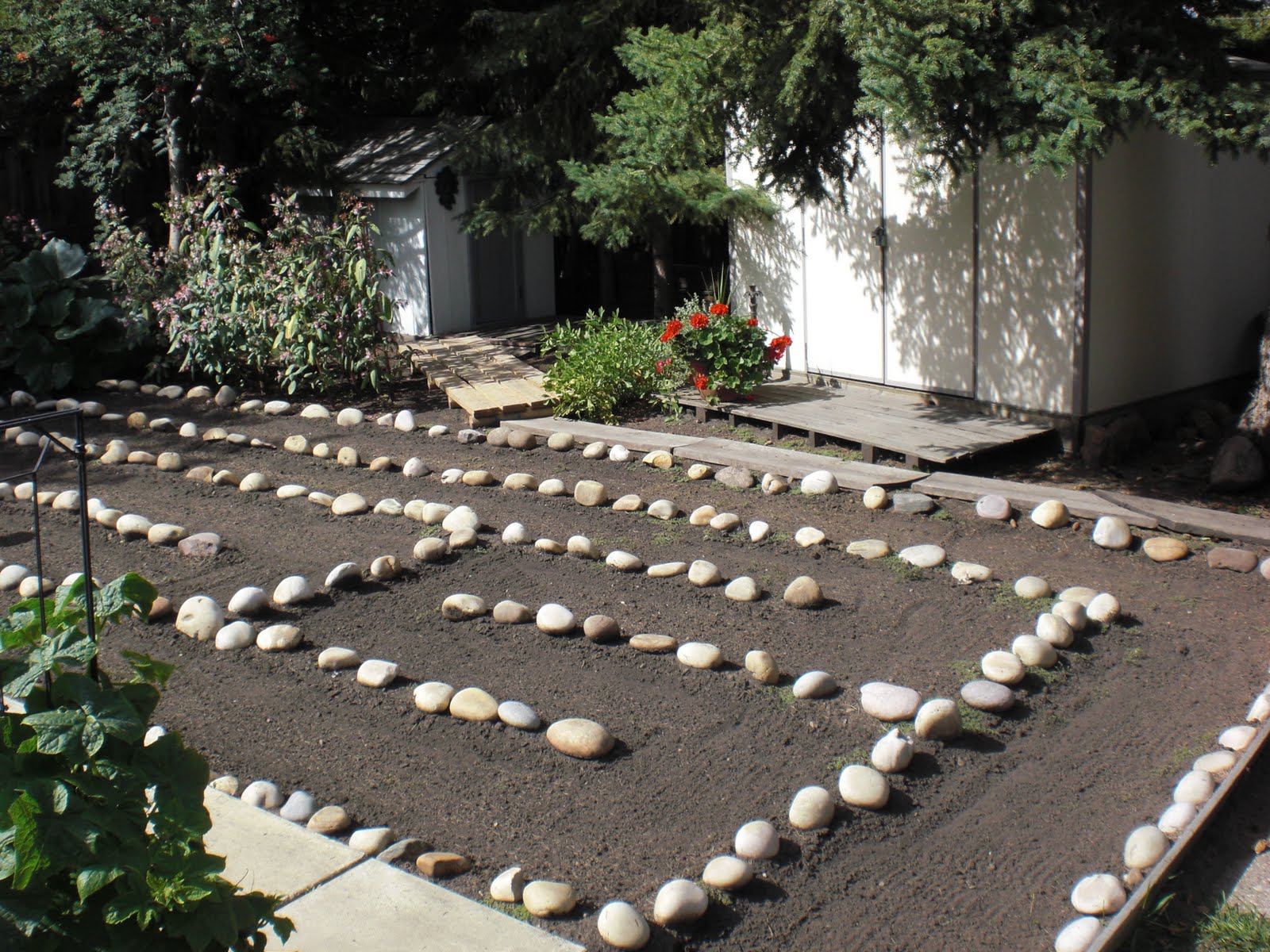 She Who Seeks: The River Rock Labyrinth