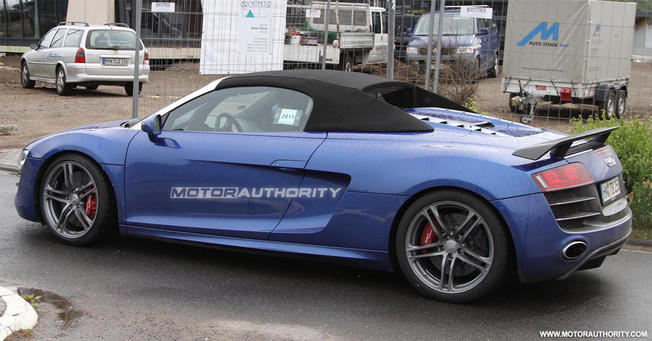 Scoop: 2012 Audi R8 Spyder GT - new photos - Audi R8 Convertible | CAR