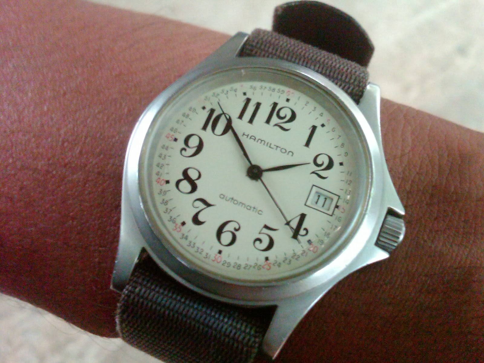 jam mbiyen ku lawas vintage: HAMILTON AUTOMATIC 9821 ( SOLD )