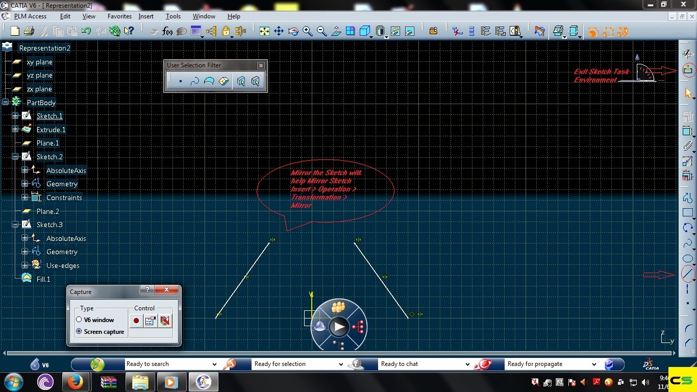 How To Use Fill Surface Tool In Catia Caddskills