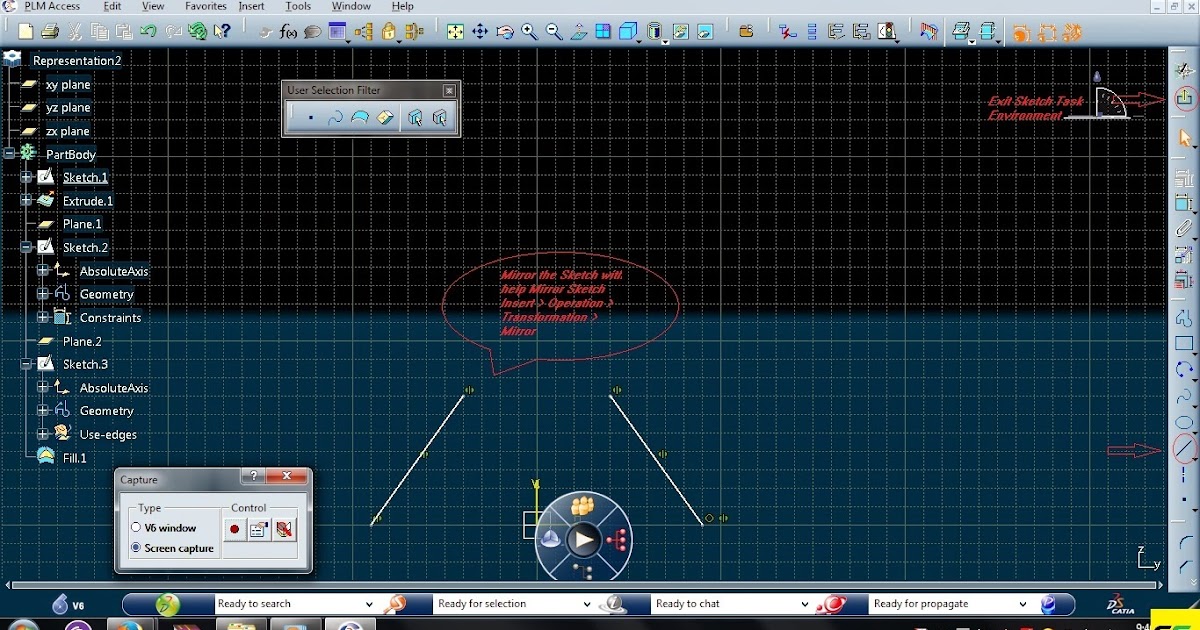 How To Use Fill Surface Tool In Catia Caddskills