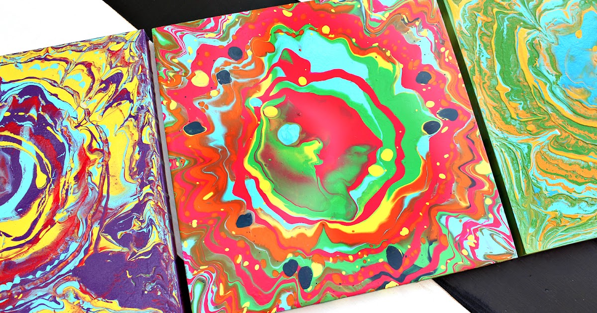 Mark Montano: Turntable Spin Art with Pouring Medium