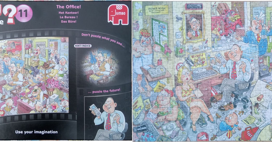 Joanne's Fabric Art: WASGIJ Desitny 11 The Office