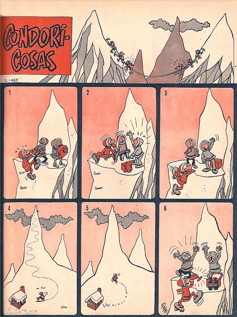 Condorito Aventurero: CONDORICOSAS PARTE TRES