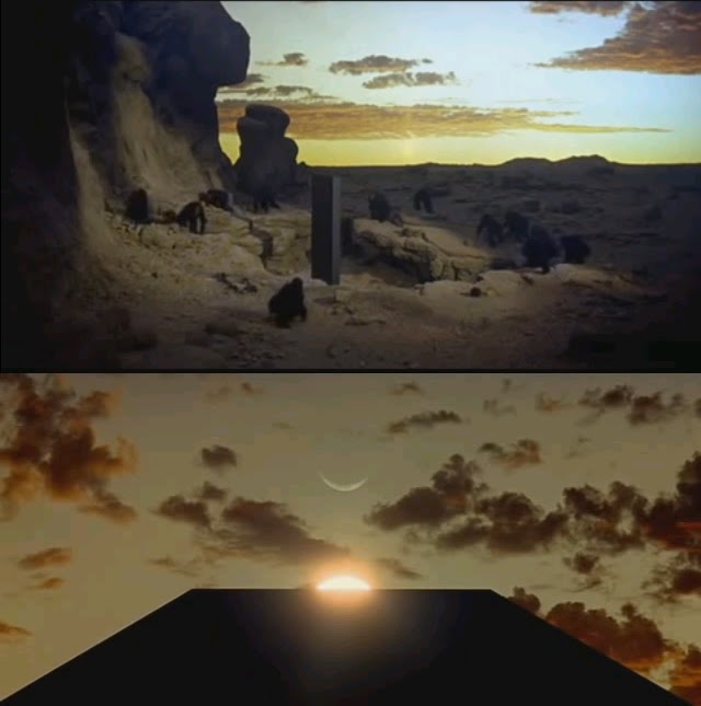 2001 A Space Odyssey Monolith Moon