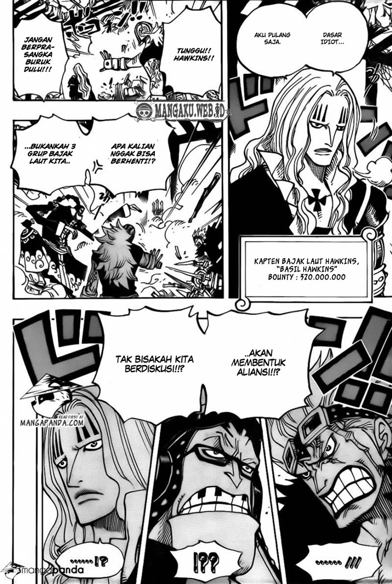 One Piece: Aliansi Kid, Hawkins, dan Apoo VS Kaido