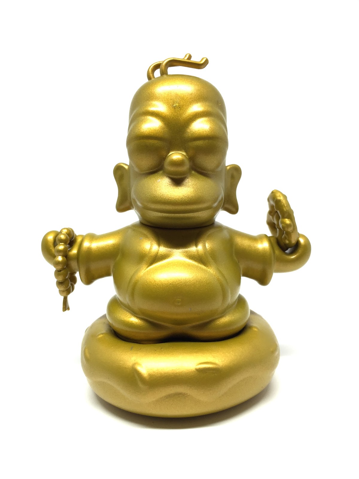 The Toy Of The Week: Gold Homer Buddah Karmic Redemption