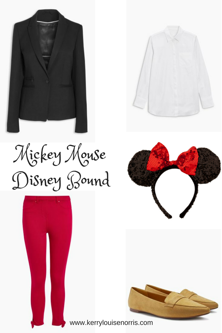 Mickey Mouse DisneyBound | Kerry Louise Norris
