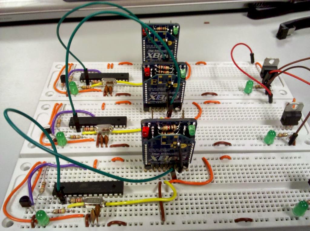 Wireless Sensor Networks Project With Arduino Xbee Modules Report Codes Presentation 1345