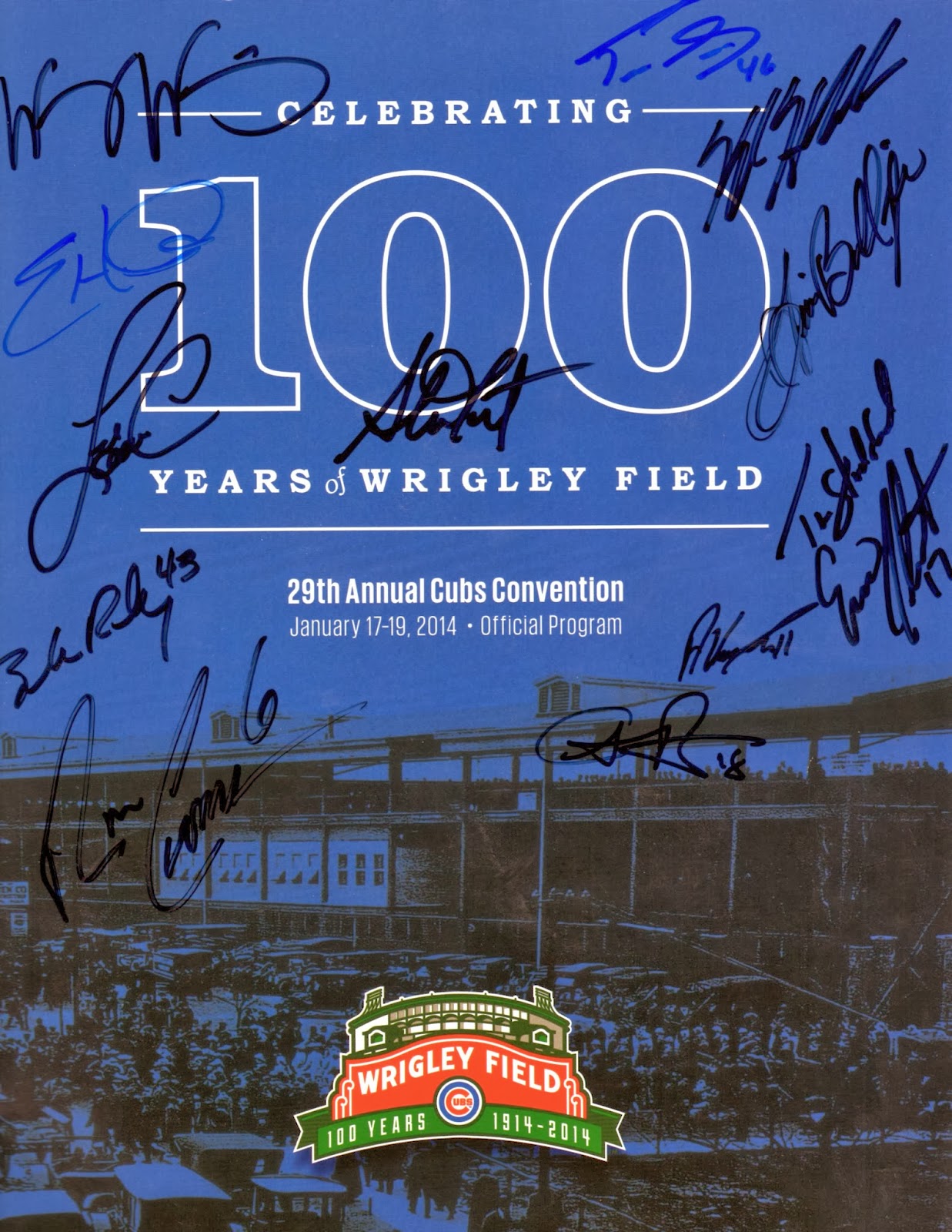 Cubs Convention Insider: 2014 Autograph Report