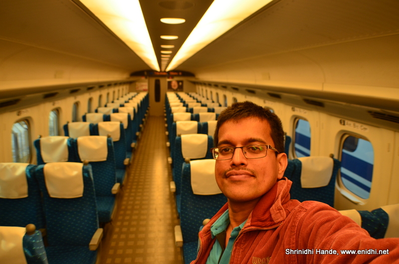Japanese Bullet Train (Shinkansen) Experience! - eNidhi India Travel Blog