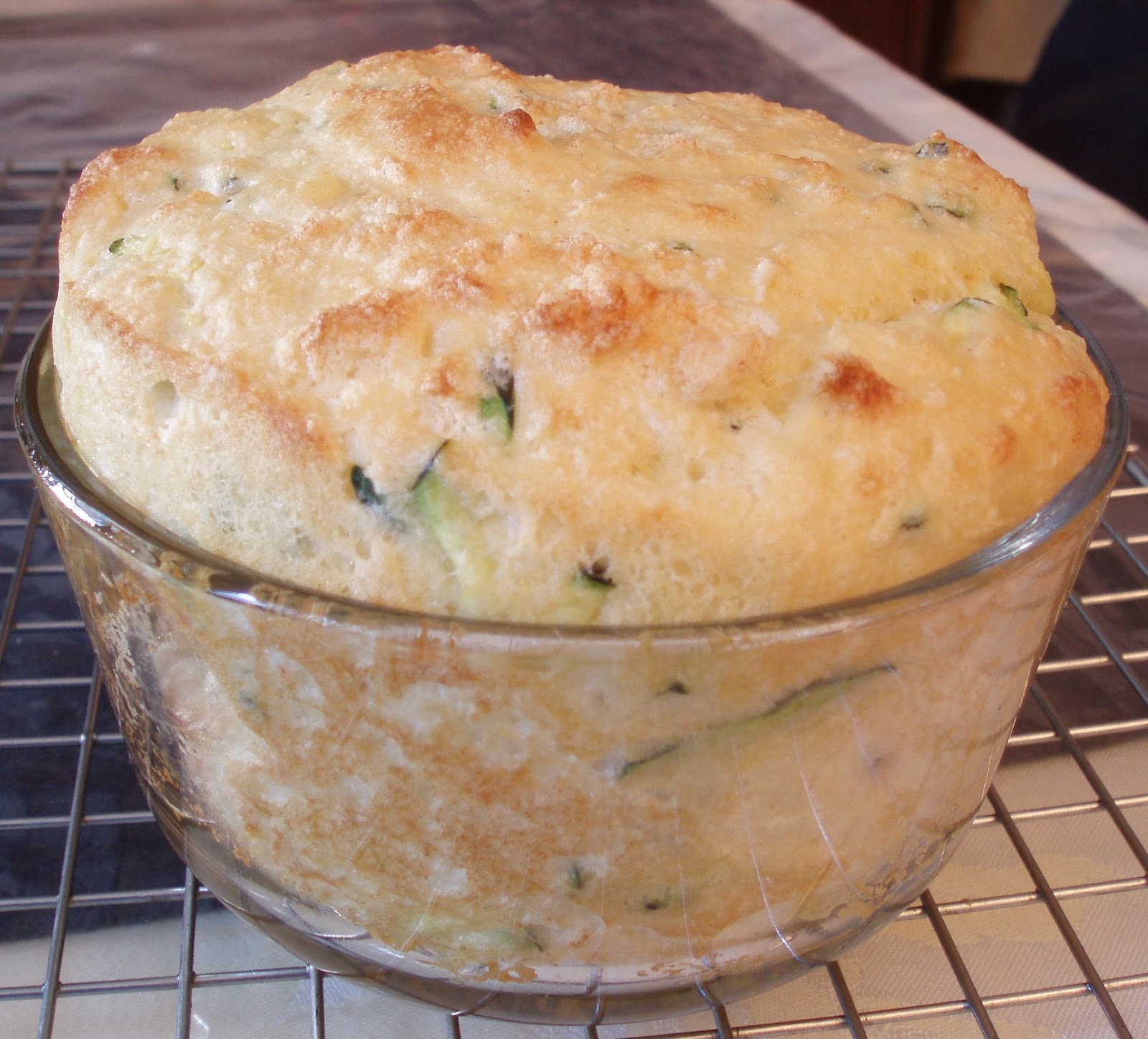 Open Mouth Insert Food: Cheese Souffle