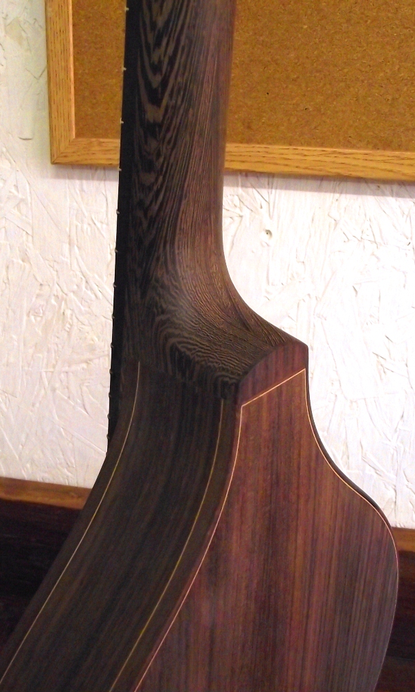 A Luthier's Blog: Wenge Neck