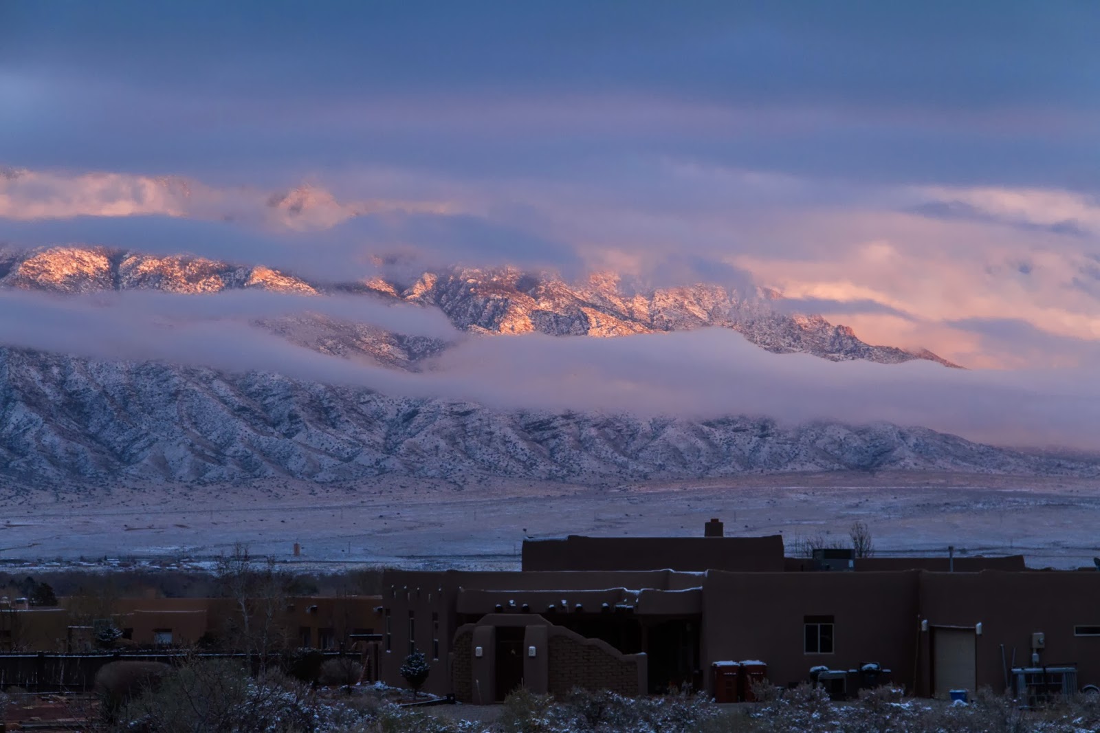 Corrales Chronicles: Snow on the Sandias