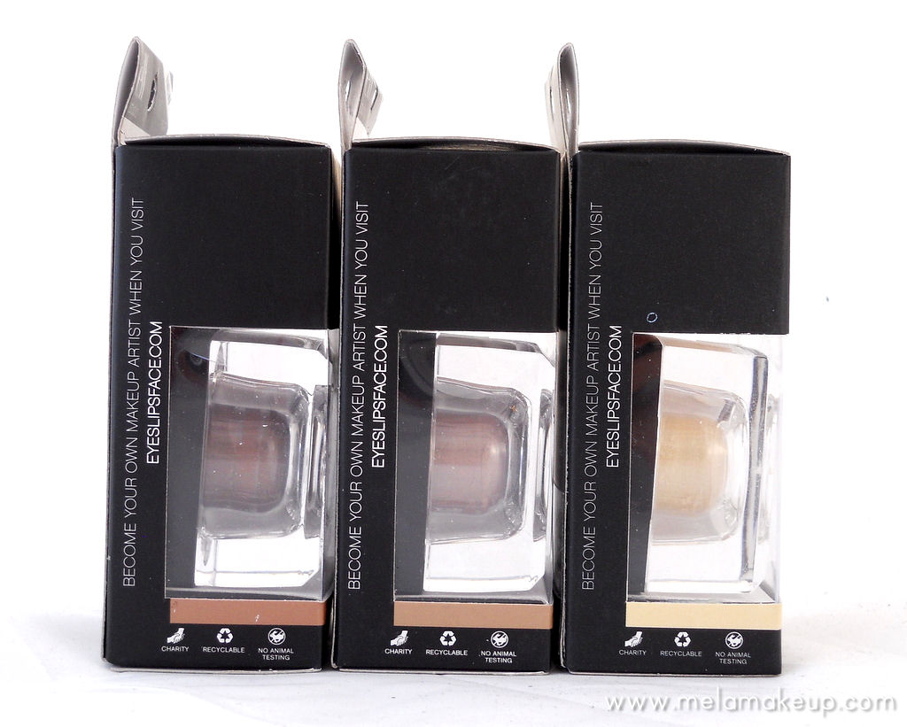 Mela Makeup: Elf: Cream Eyeshadows (linea Studio)