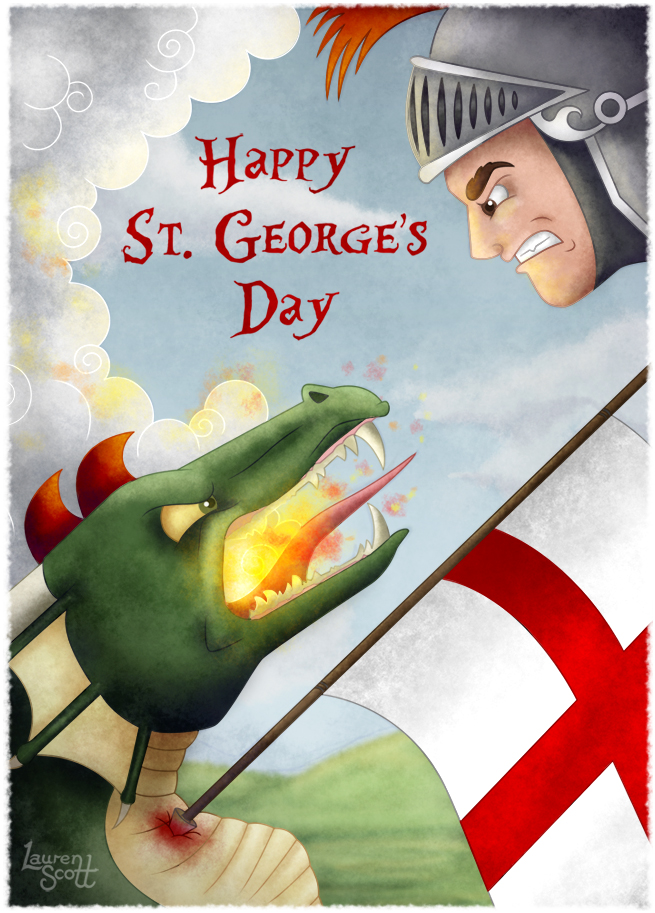 Scotty's Sketches: Happy St. George's Day