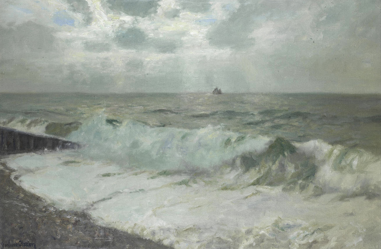 marine oil paintings: Albert Julius Olsson