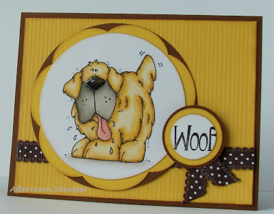 Afternoon Stamper: Birthday Card Using Whipper Snapper Designs Slobbery ...