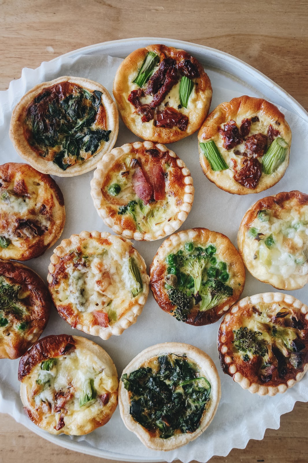 Polly Vadasz: Baby / Mini Quiche Recipe