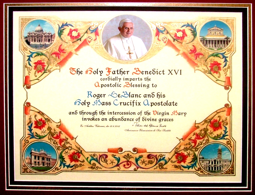 Ask Catholics What We Believe: The Apostolic Blessings