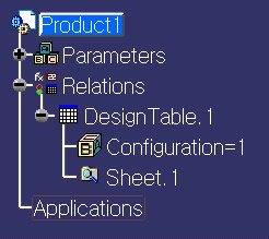 네이버까마귀의 새로운둥지: CATIA V5 Knowldege 기초 Design Table의 저장과 파일재생성